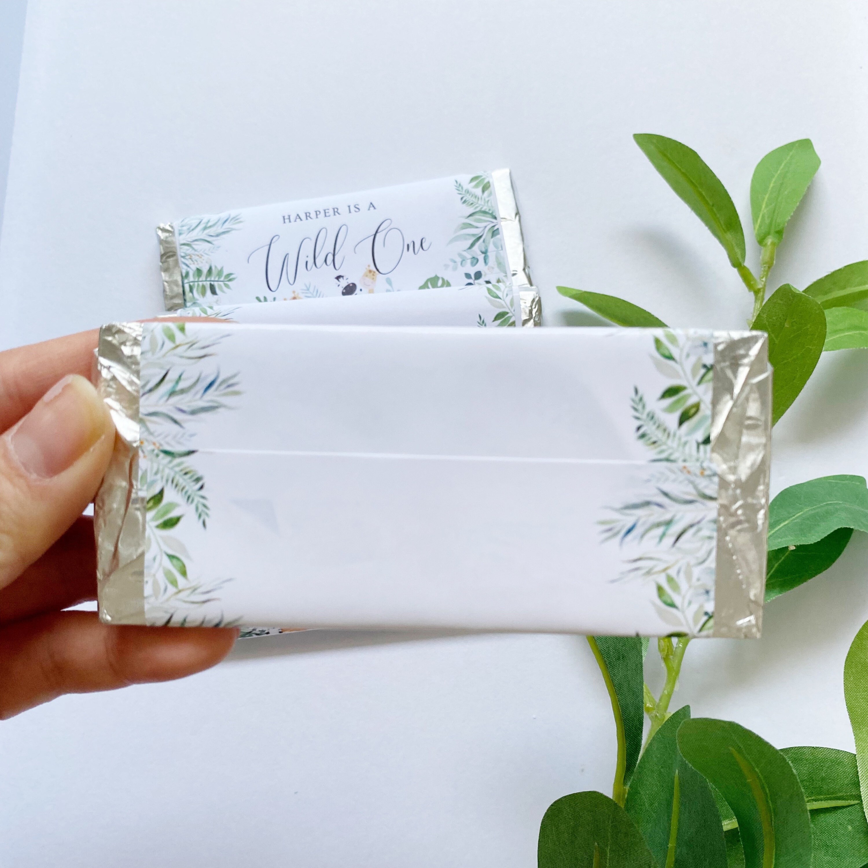 20pc Custom Chocolate Bar Wrapper Custom Name Sticker for - Etsy Australia