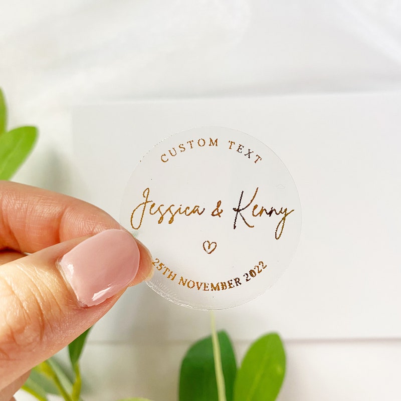 Gold Foil Stickers - Etsy