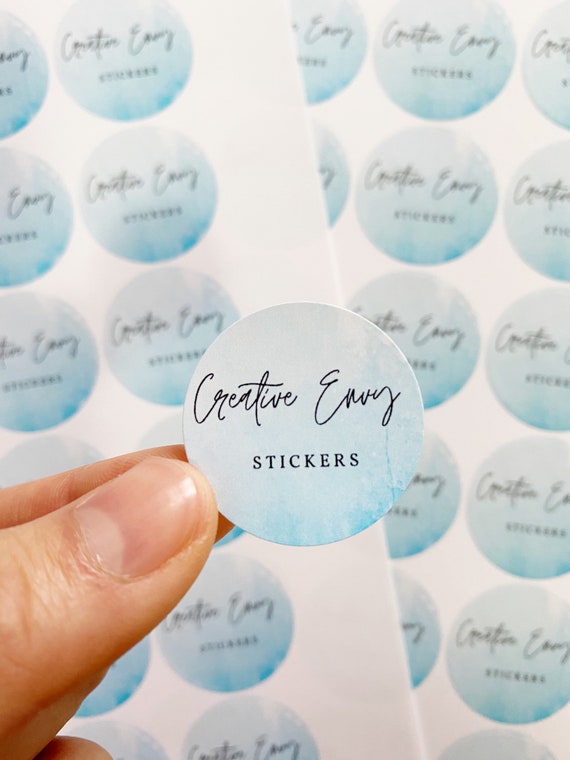 Custom Sticker Logo Custom Stickers Glossy and Matte Small - Etsy