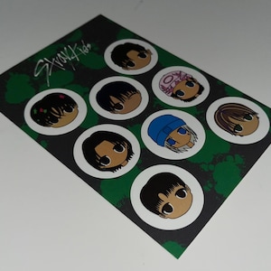 Stray Kids Sticker Sheets - Etsy
