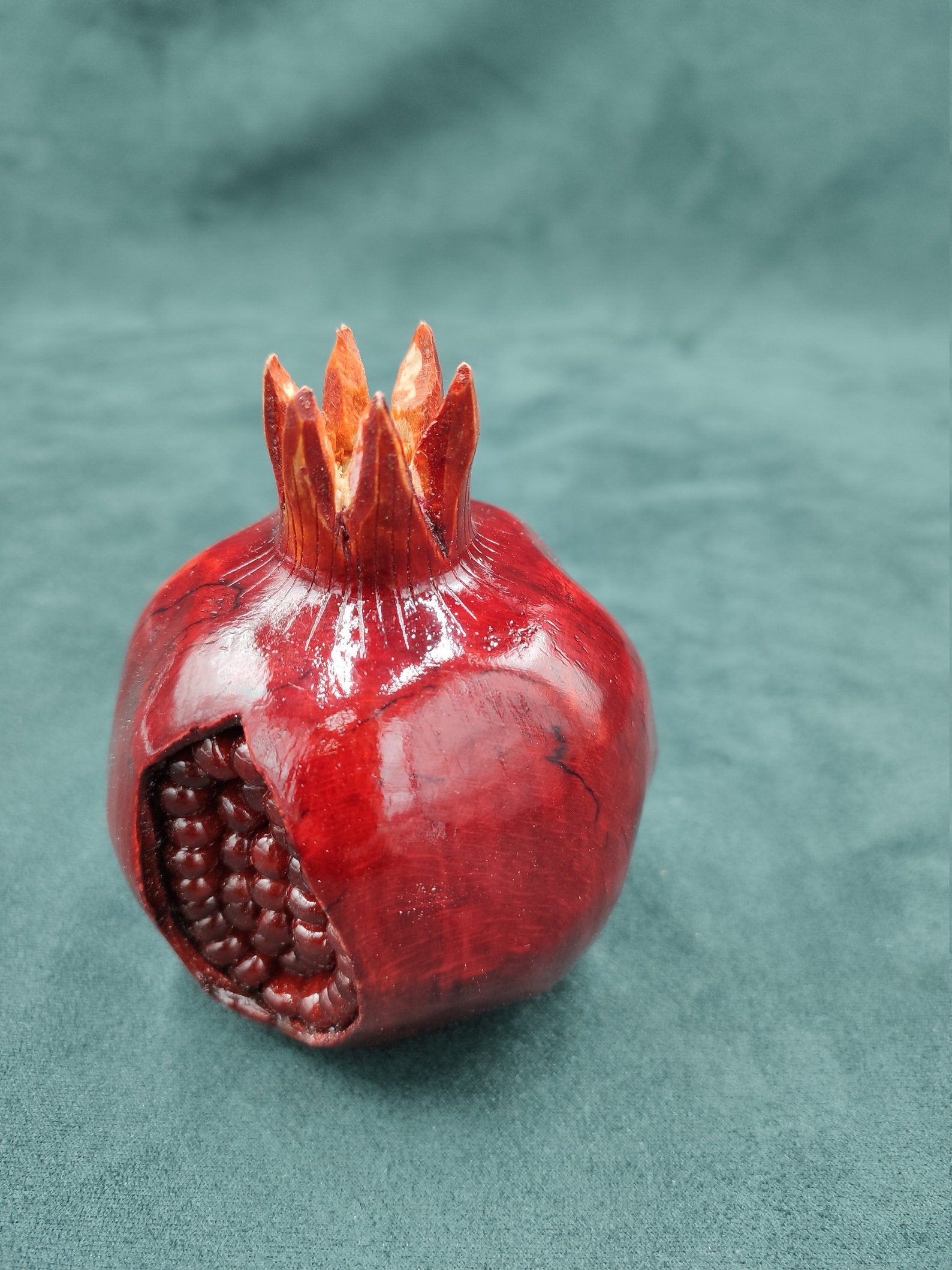 Handmade Pomegranate!!!wooden Figurine, Handmade,unique Gift,home Decor ...