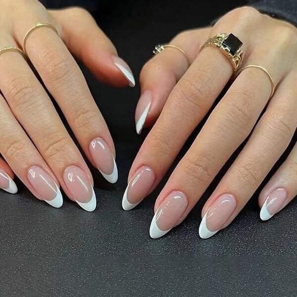 Almond Nails - Etsy