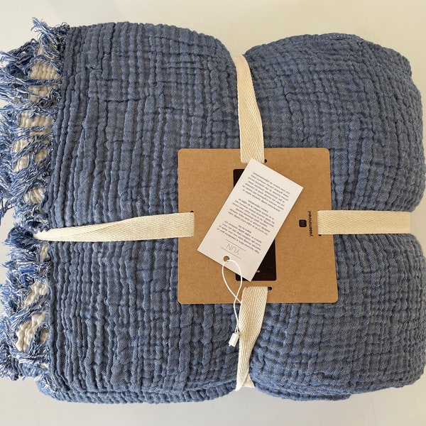 Royal Blue Throw Blanket - Etsy