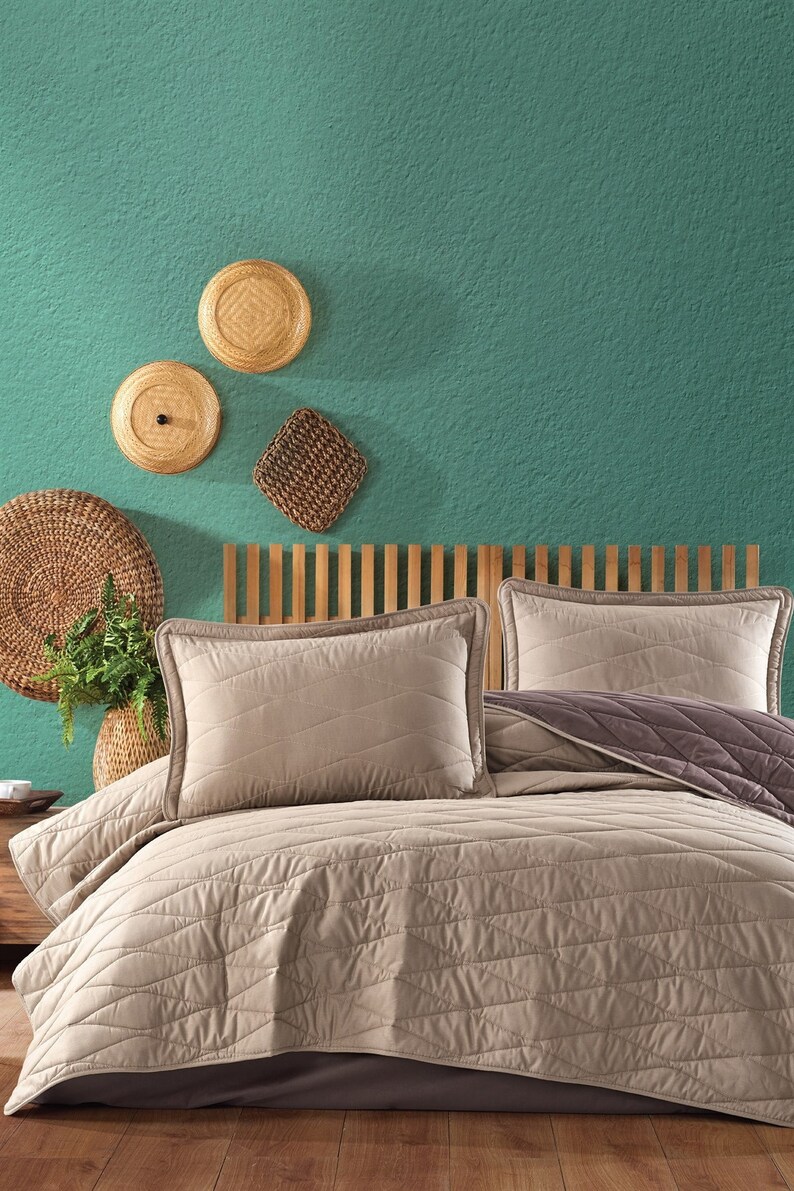 100% Turkish Cotton Bedding for All Season Lightweight Bed - Etsy