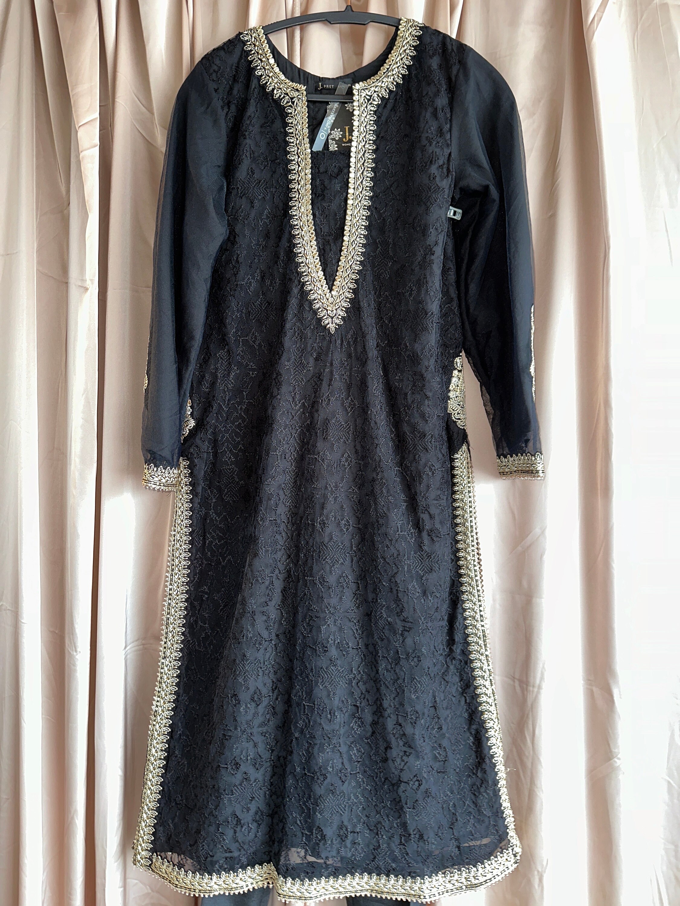 2pc Junaid Jamshaid Net Small Size Salwar Kameez - Etsy
