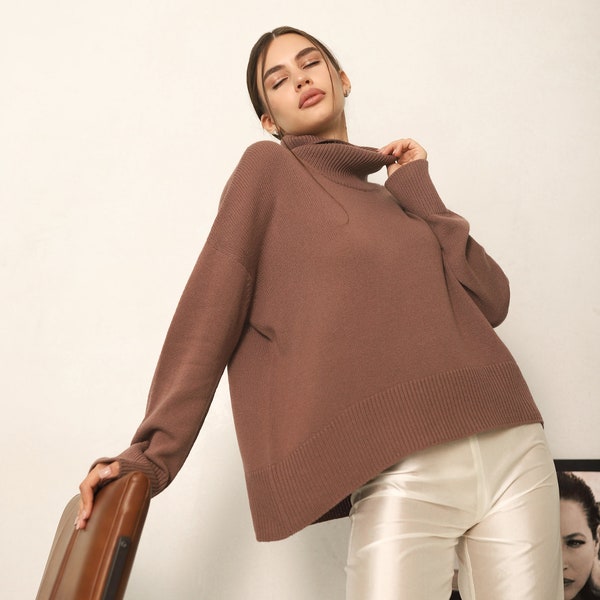 Loose Knit Sweater - Etsy