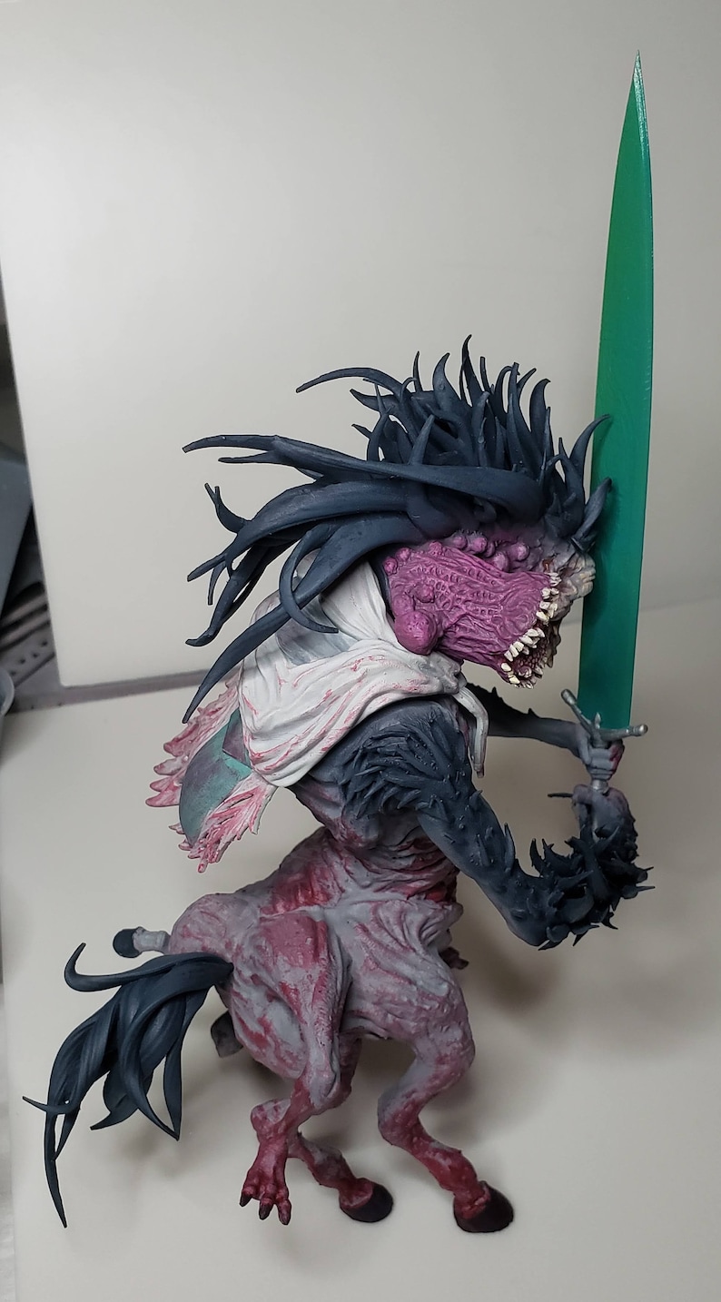 Ludwig the Holy Blade Resin Figure painted - Etsy Canada