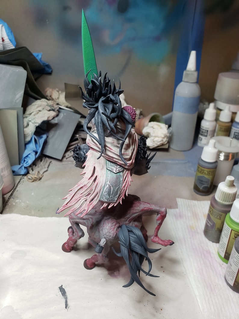 Ludwig the Holy Blade Resin Figure painted - Etsy Canada