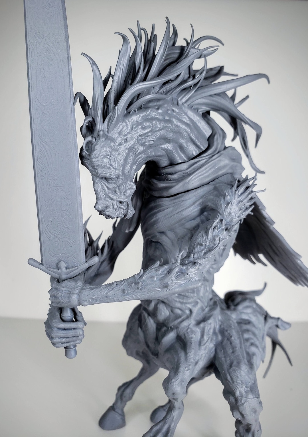 Ludwig the Holy Blade Resin Figure - Etsy