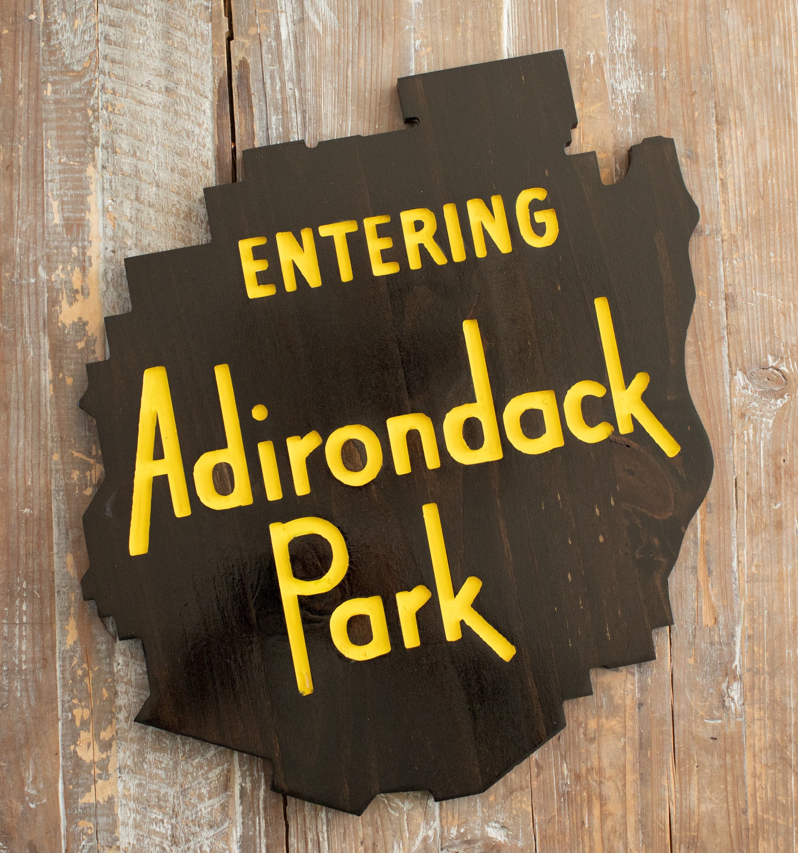 Adirondack Park Sign the Original Entering Adirondack Park - Etsy