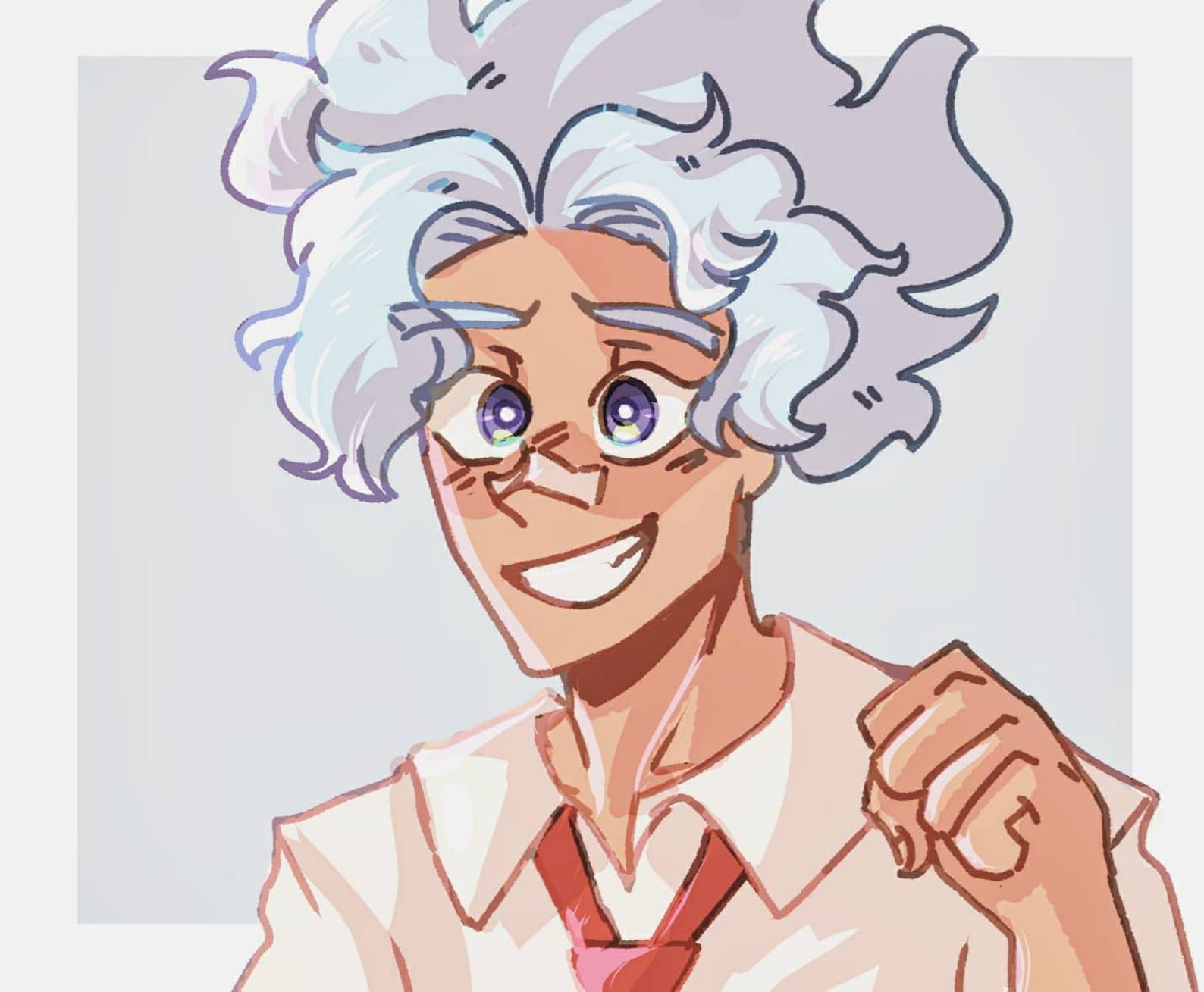 5x5 MHA Shirakumo Oboro Print PREORDER | Etsy