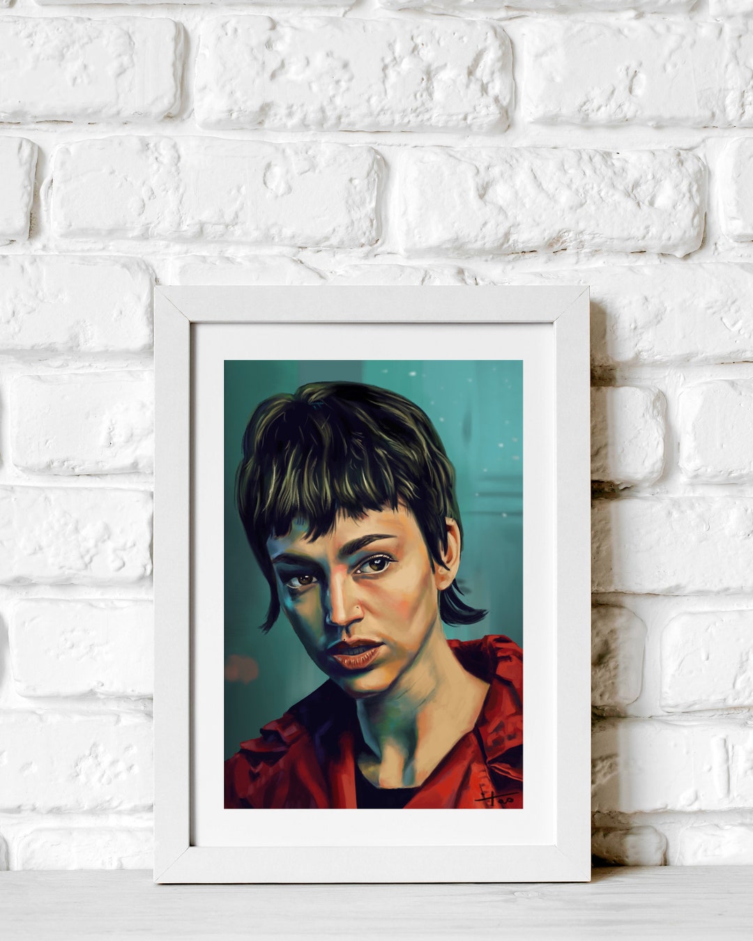 Tokyo Money Heist Painting/ La Casa De Papel/ Art Gift/ Wall Art/ Wall ...