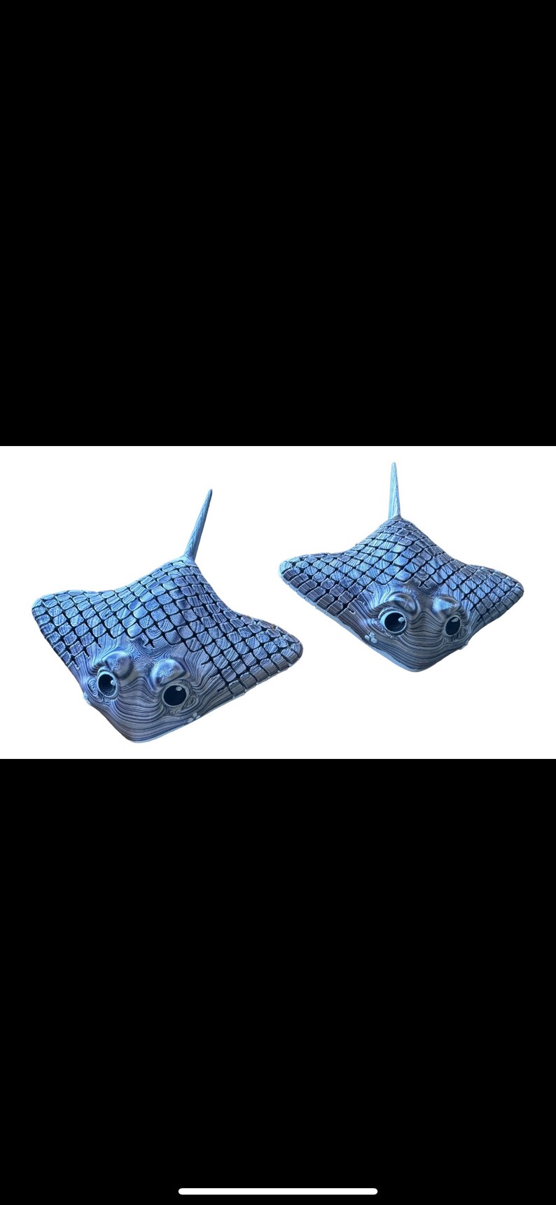 Ray, the Manta Ray . Very Detailed Stingray Fully 3D Printed in ...