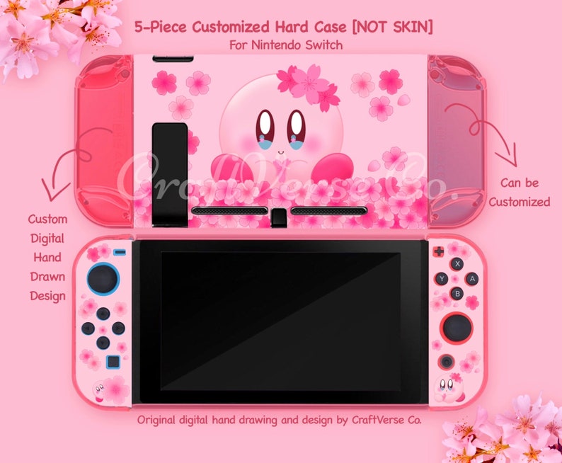 Sakura Switch Case Nintendo Switch Case / Switch Lite Case - Etsy