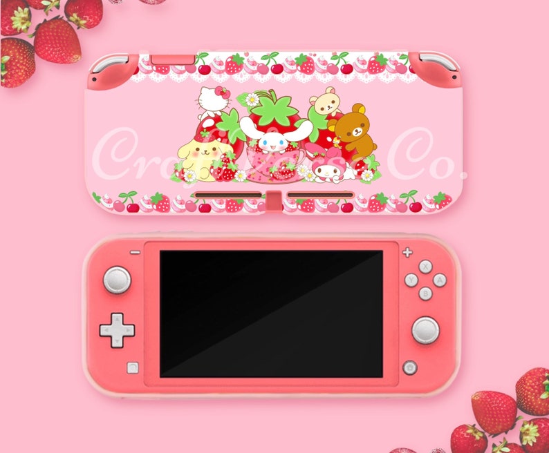 Strawberry Switch Lite Case Nintendo Switch Lite Case | Etsy