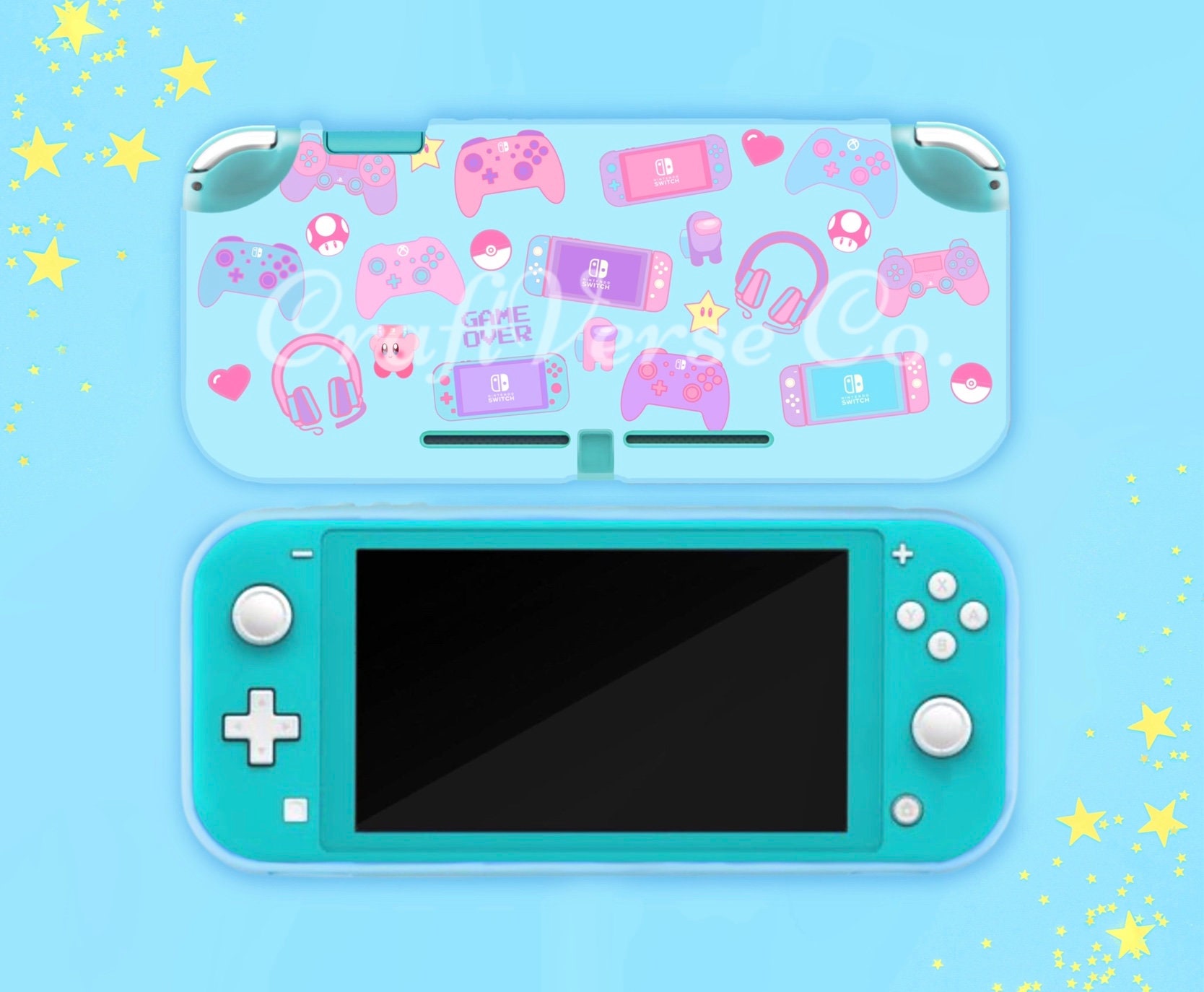 GAMER GIRL Nintendo Switch Lite Case Gaming Nintendo Switch | Etsy