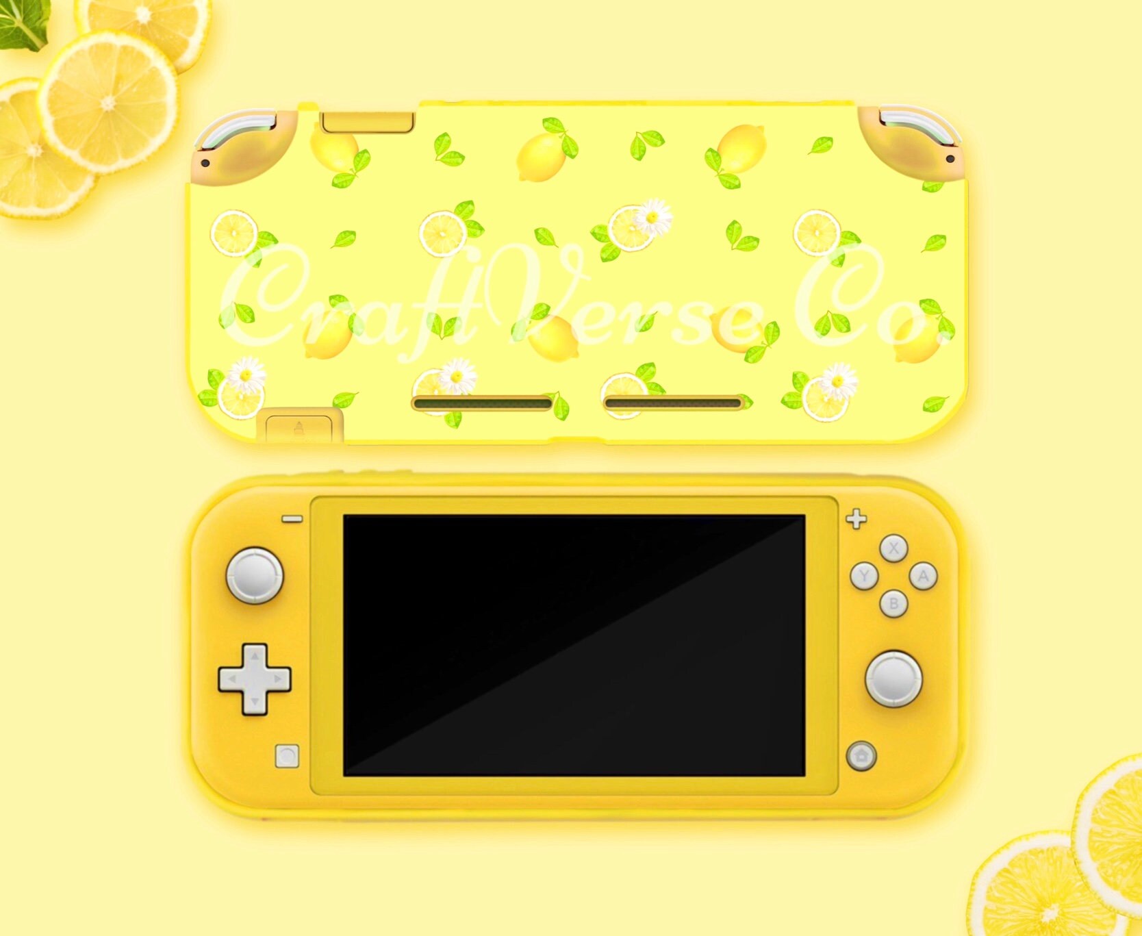 Fruit Switch Case Nintendo Switch Case Lemon Strawberry | Etsy