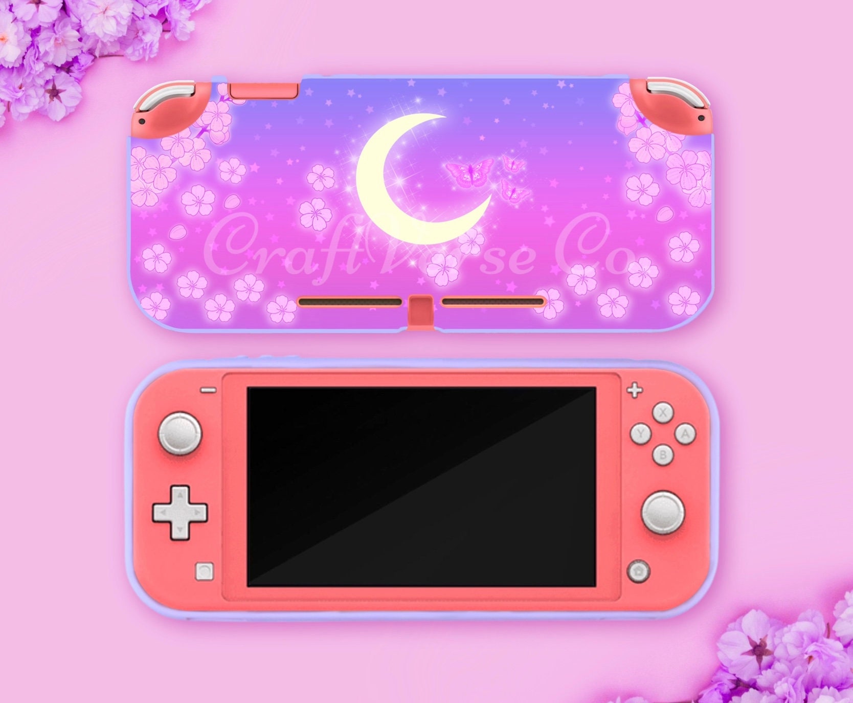 Rose Nintendo Switch Lite Case Flower Switch Lite Case | Etsy