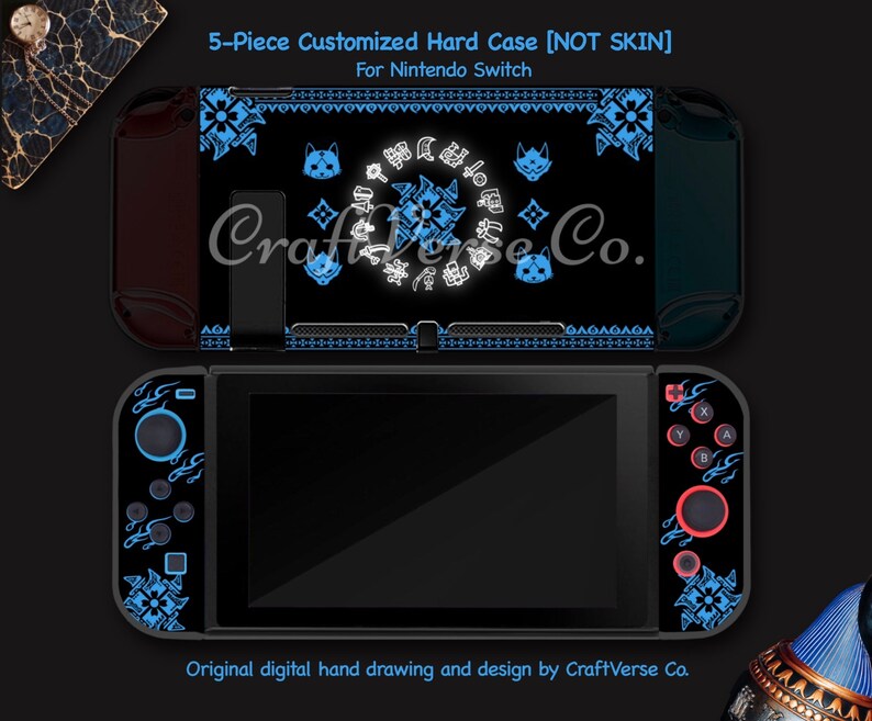 Custom Switch Case Monster Nintendo Switch Case Monster - Etsy