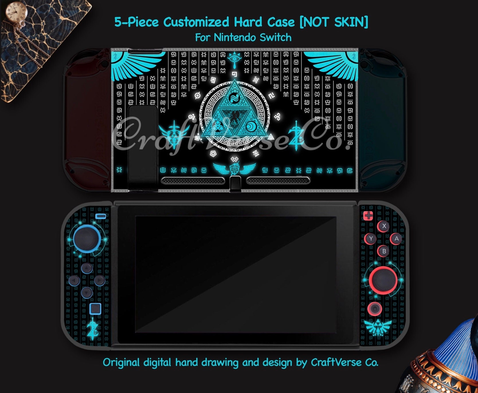 Custom Zelda Nintendo Switch Case Zelda Switch Case Legend - Etsy