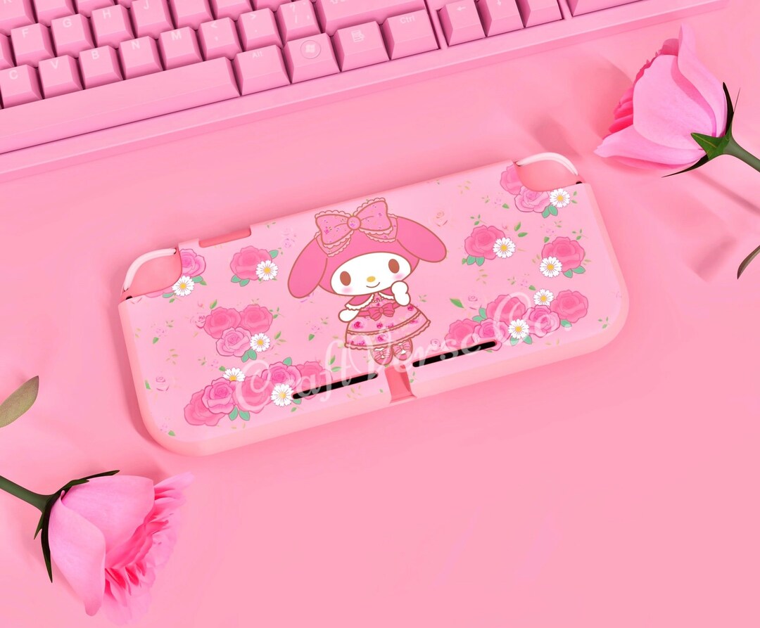 Rose Nintendo Switch Lite Case | Flower Switch Lite Case | Nintendo ...