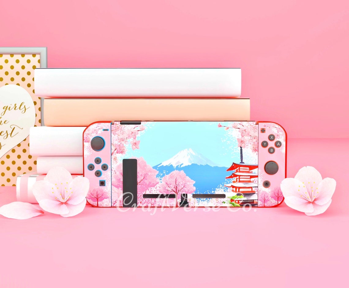 Sakura Switch Case Nintendo Switch Case / Switch Lite Case - Etsy