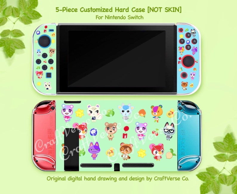 Custom Nintendo Switch Case Animal Crossing Switch Case - Etsy