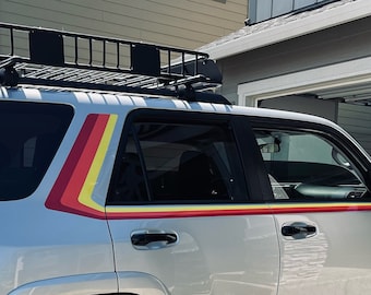 4runner Decal Fits 5th Gen Toyota 4runner Vintage Racing Sticker Car ...