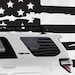 Toyota 4runner Window Decal - Distressed American Flag Quarter Window ...