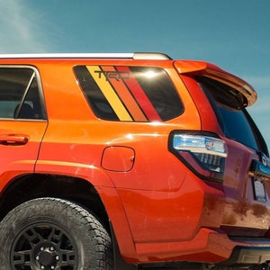 Retro Racing Stripes - Decal Compatible With Toyota 4runner TRD - Etsy