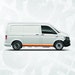 Vintage VW Transporter Multivan Van Side Stripe Graphics Decal Retro ...