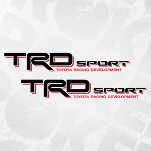 TRD Sport Bed Side Decal for Toyota Trucks - Set of 2 - Etsy