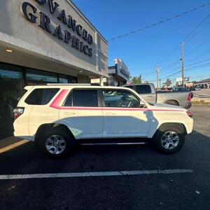 Decal for 4runner - 40th Anniversary PINK Edition - Fits 5th Generation ...