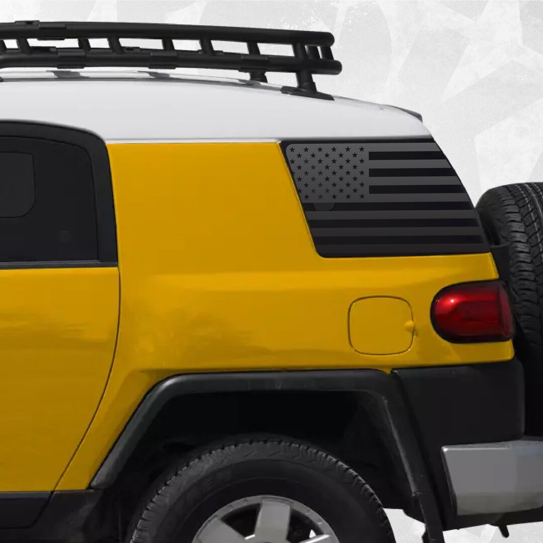 FJ Cruiser Window Decal USA Flag - Set of 2 - Etsy