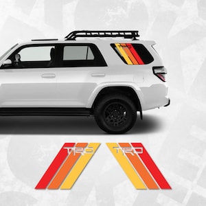 Retro Racing Stripes - Decal Compatible With Toyota 4runner TRD - Etsy