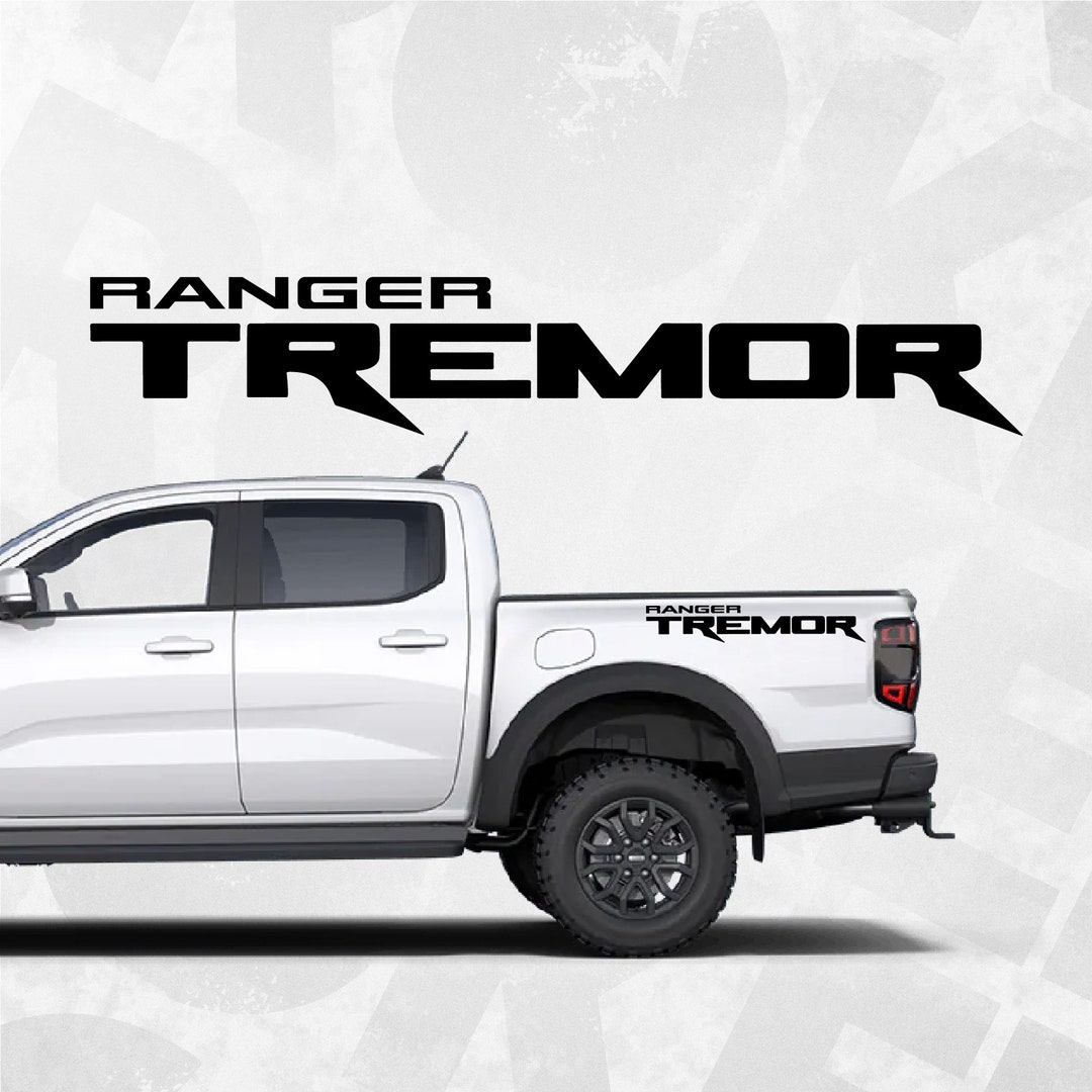 Ford Ranger Tremor Graphic Decal, Bedside Truck Car Vinyl Decals, Fits ...