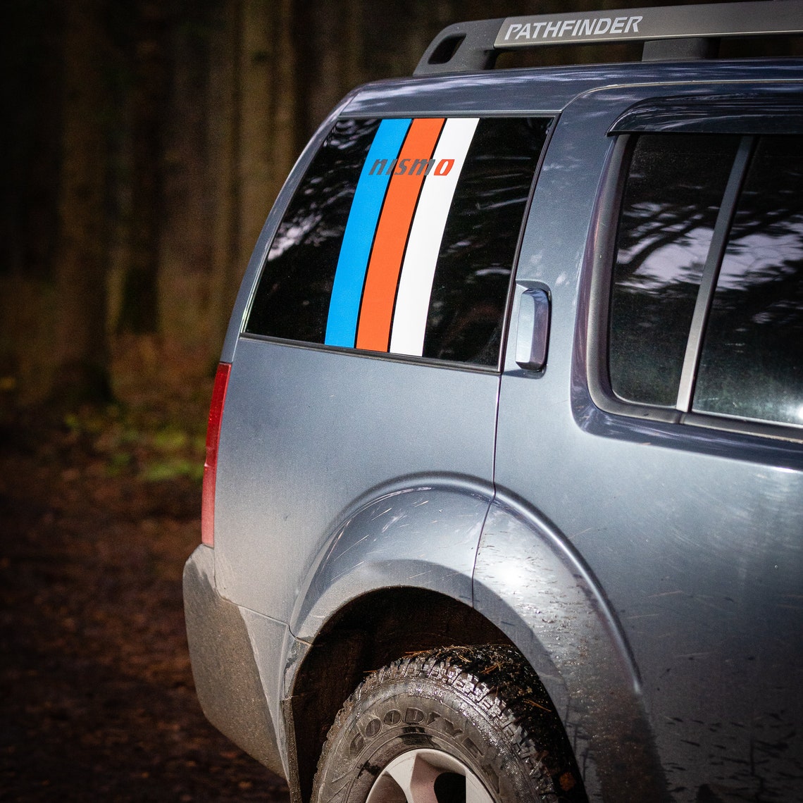 NISMO Vintage Racing Stripes Quarter Panel Window Decal - Etsy