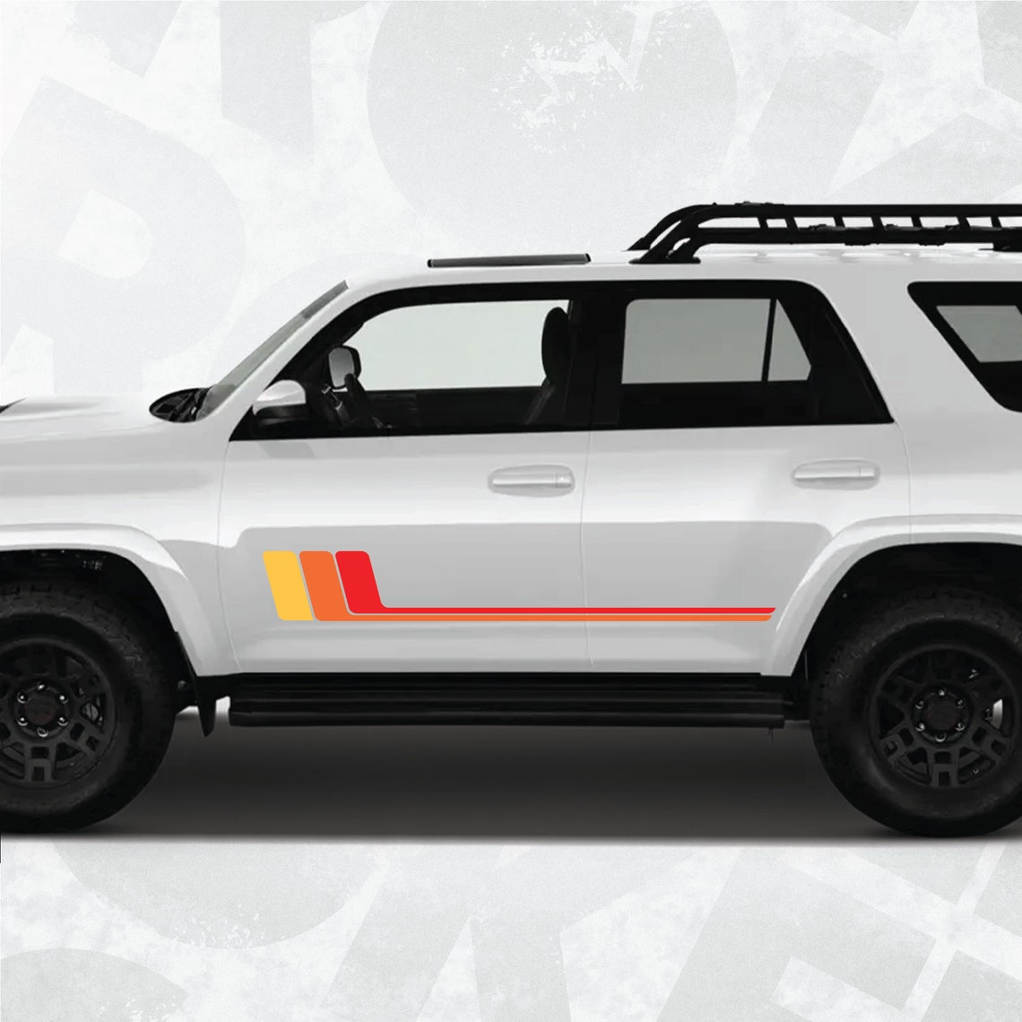 4runner TRD Retro Racing Stripes Compatible With Toyota - Etsy
