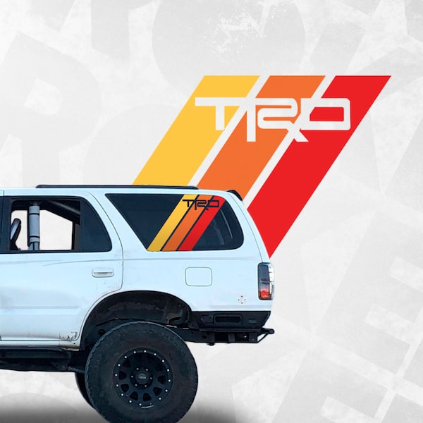 3rd Gen 4runner Trd Stripes Decals - Etsy