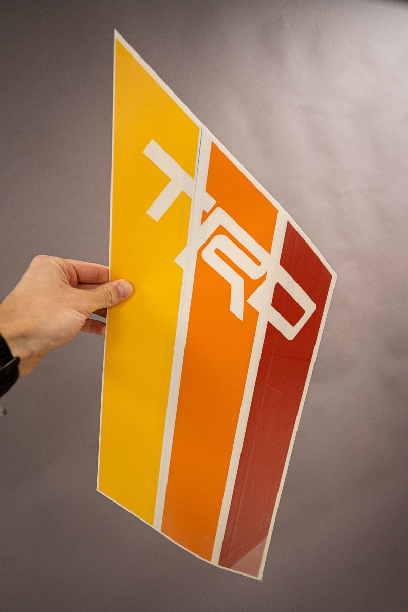 Retro Racing Stripes Decal Compatible With Toyota 4runner - Etsy