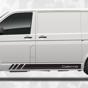 VW California Van Decal Stripe - Fits T4 T5 T6 Transporter, Multivan ...