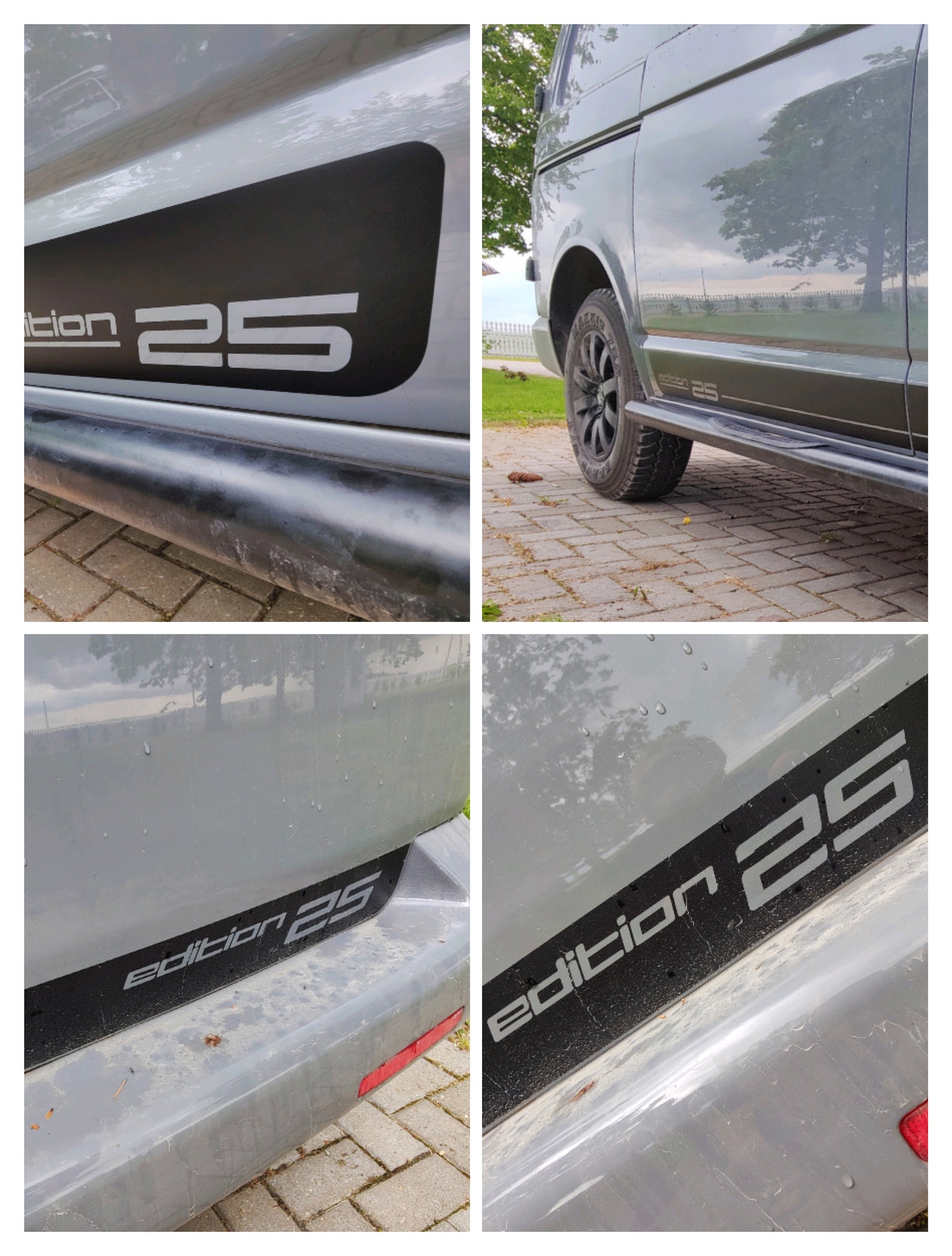 VW VAN Decal Side Stripe Graphics Sticker Kit Edition 25 - Etsy