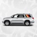 Toyota Sequoia Window Decal - TRD Sport Stripe Decals - Vinyl Graphic ...