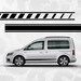 Volkswagen Caddy Decal, Side Decal Stripe, Racing Stickers, Fits VW ...