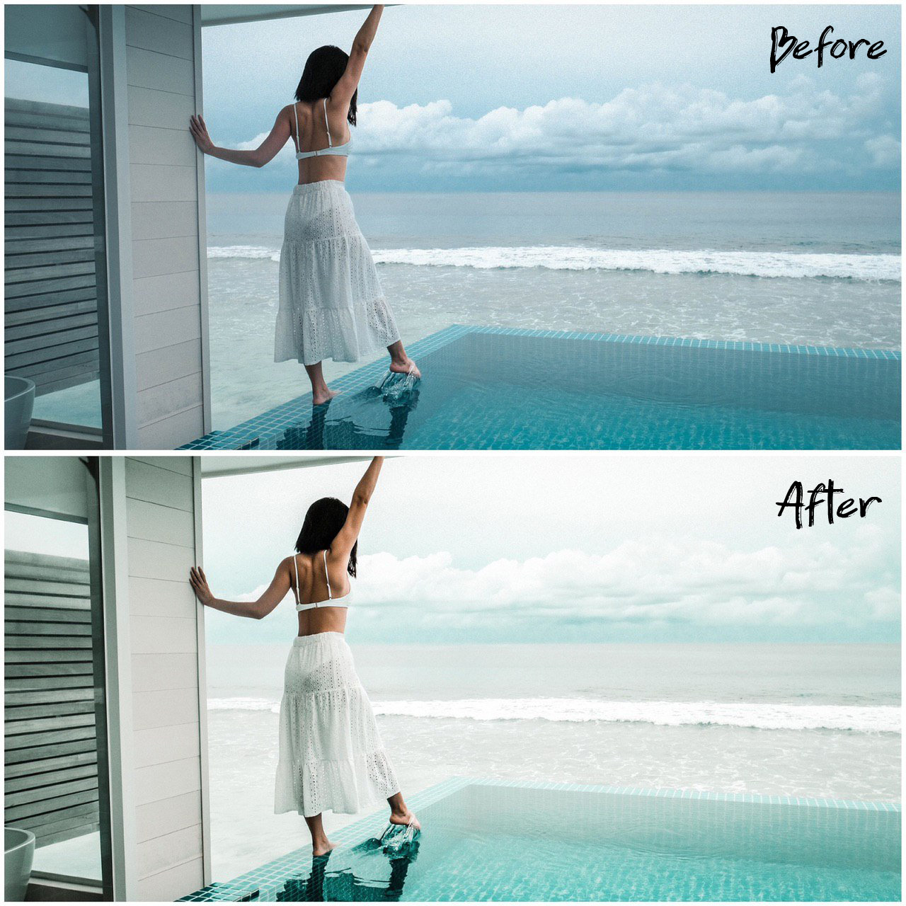 10 Bora Bora Mobile Presets Beach Scene Filters Lightroom Photo Presets ...