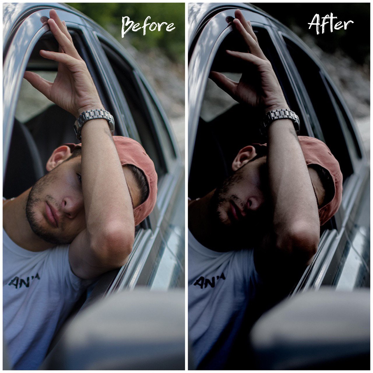 10 Rainy Outdoor Mobile Presets Landscape Deep Dark Filters - Etsy