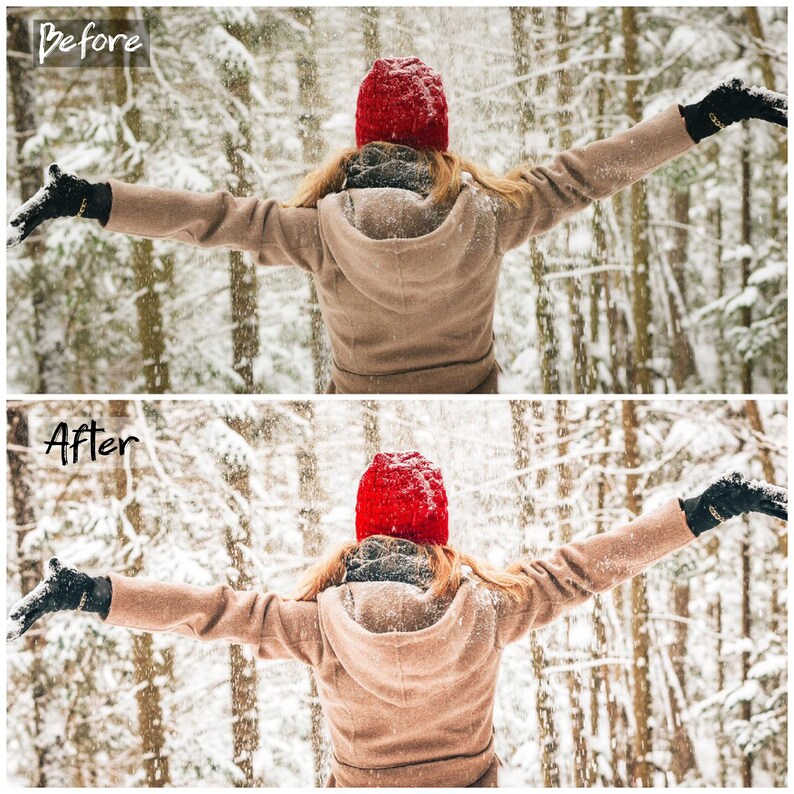10 Christmas Mobile Desktop Presets Filters Lightroom Instagram Blogger ...