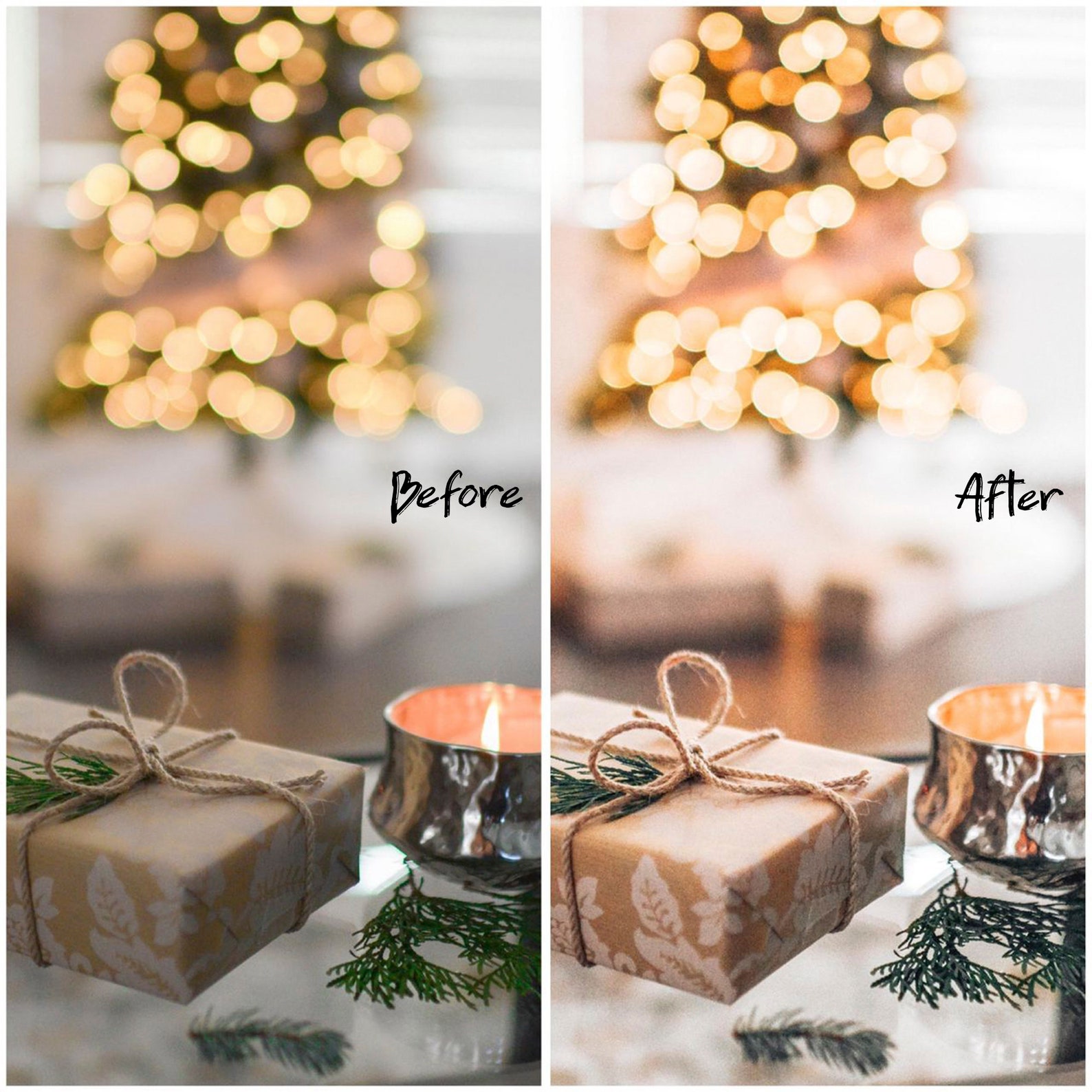 10 Christmas Mobile Desktop Presets Filters Lightroom Instagram Blogger ...