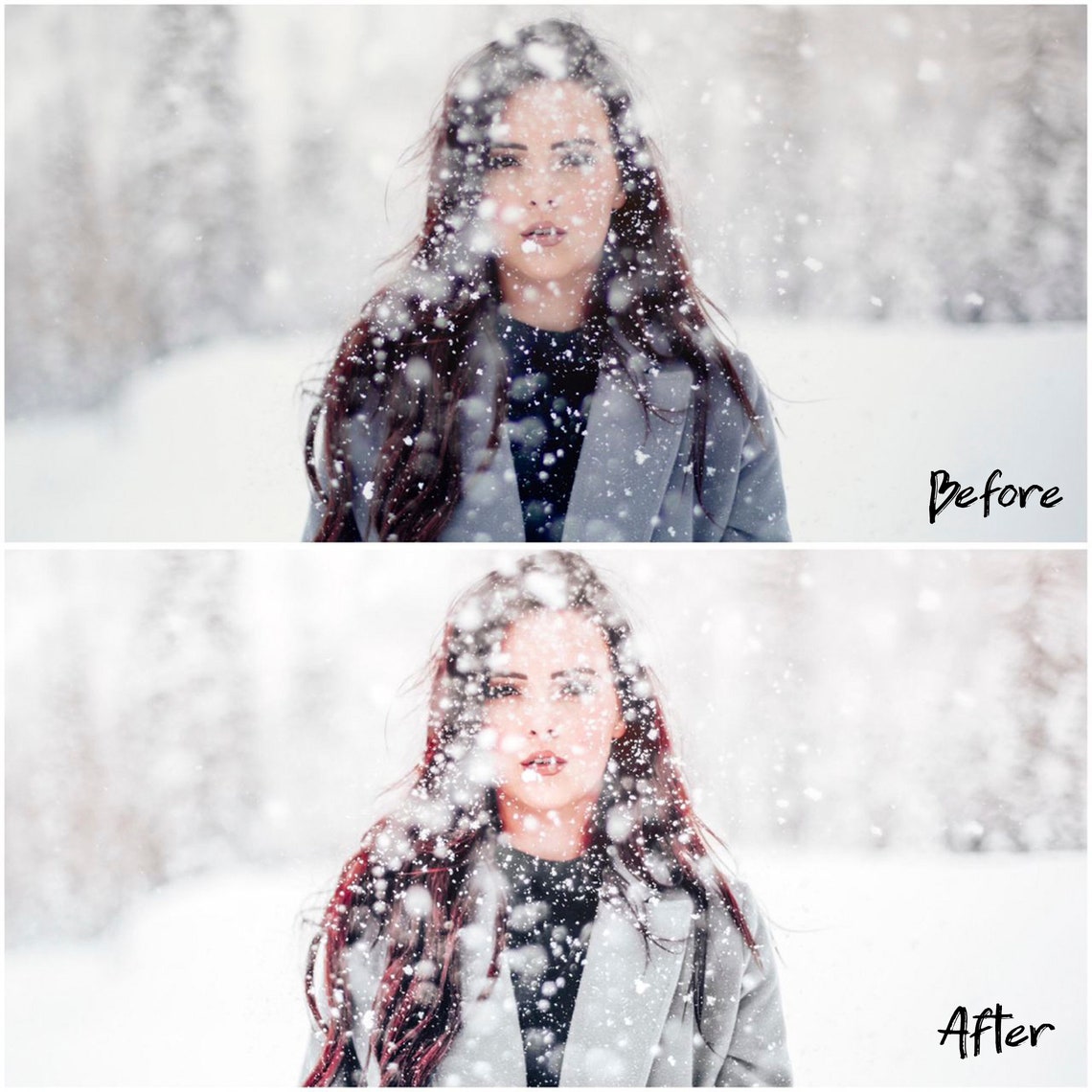 10 Christmas Mobile Desktop Presets Filters Lightroom Instagram Blogger ...