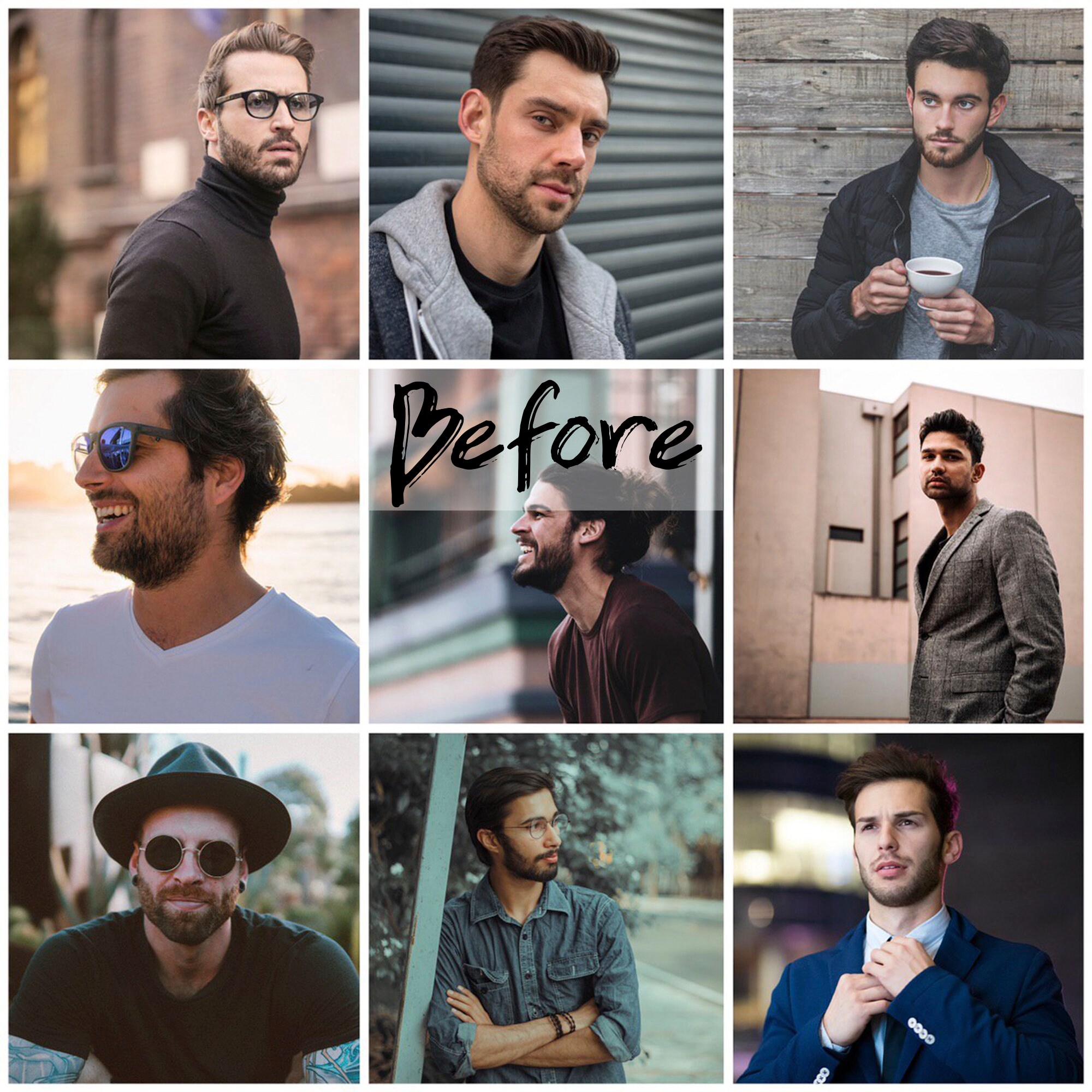 10 Gentleman Mobile Presets, Desktope Presets, Men Trendy Photography ...